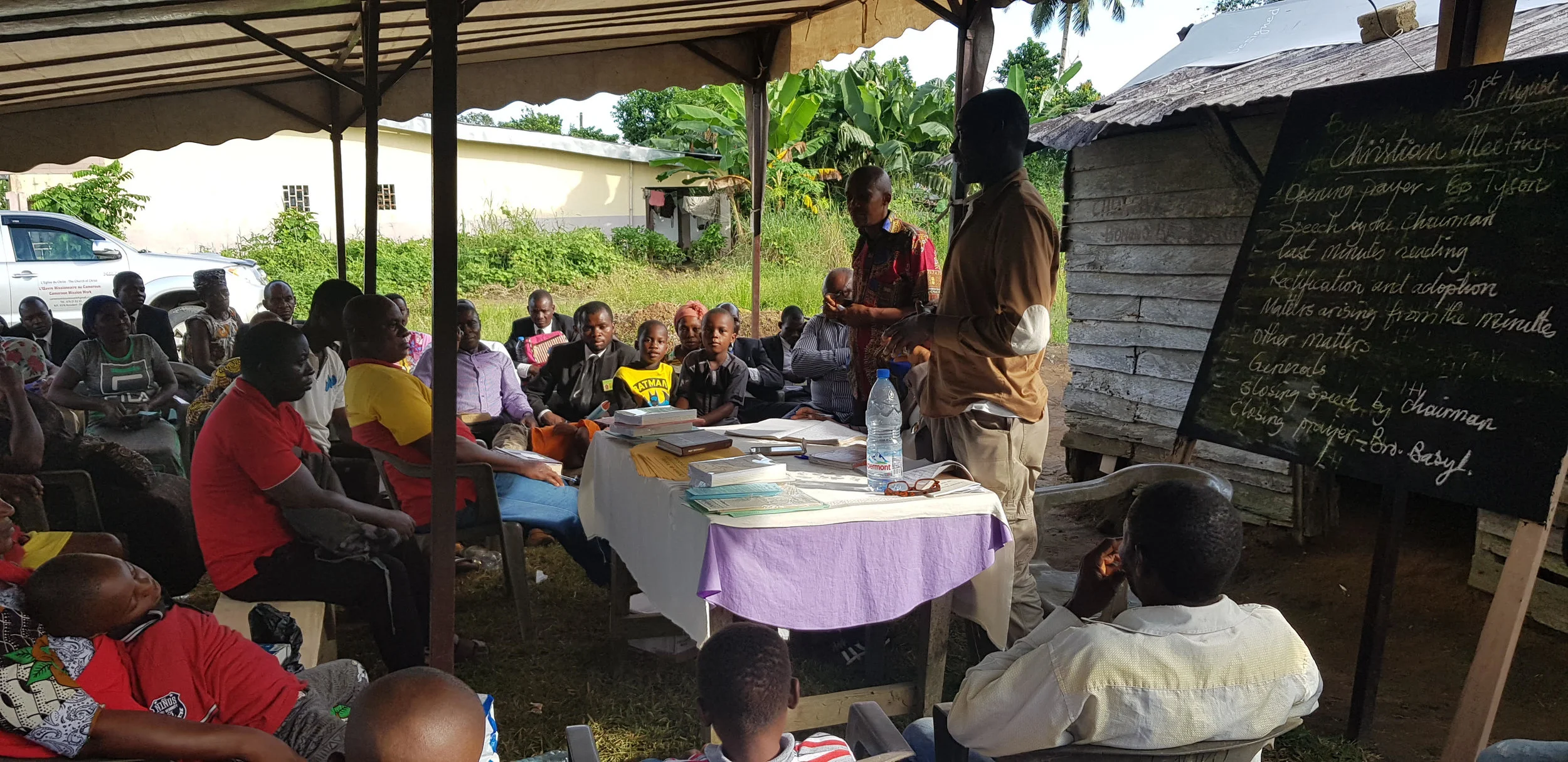 Evangelism in Mbanga — Bear Valley Bible Institute