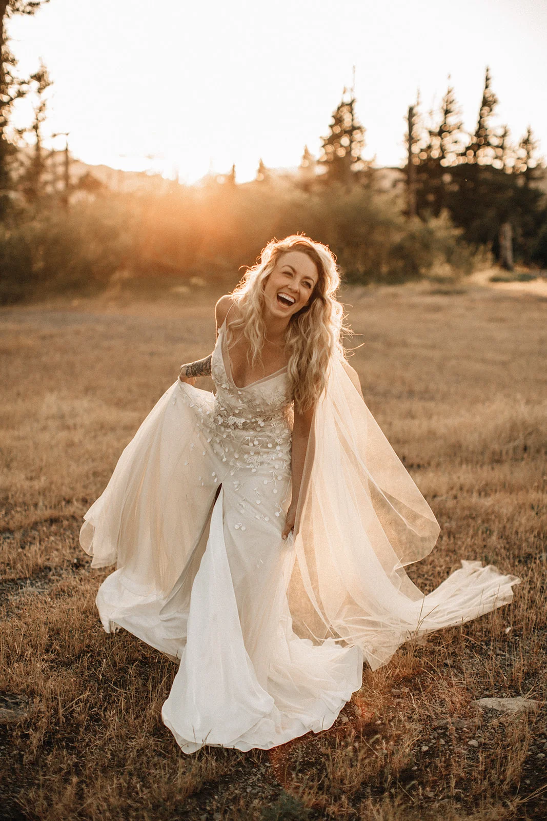 You Belong Among the Wildflowers: an Oregon Elopement｜a&bé bridal shop