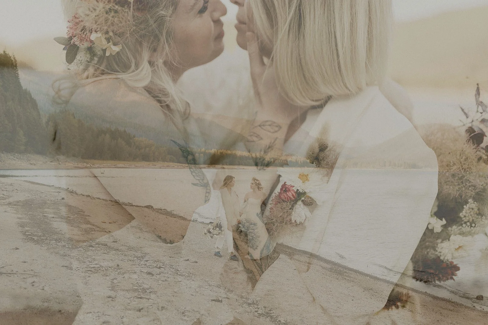 Dreamy Styled Elopement Near Detroit Lake｜a&bé bridal shop