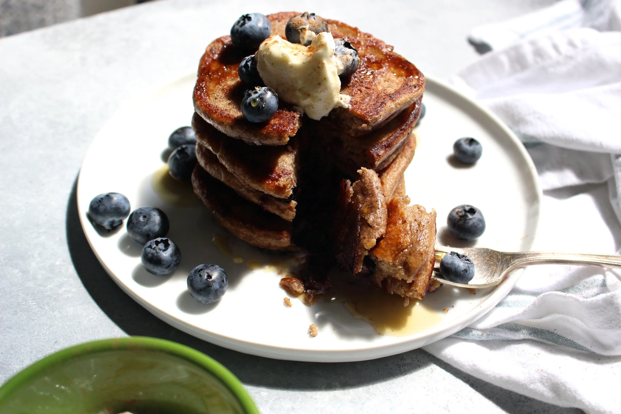 powerhouse pancakes — Crunchy Radish