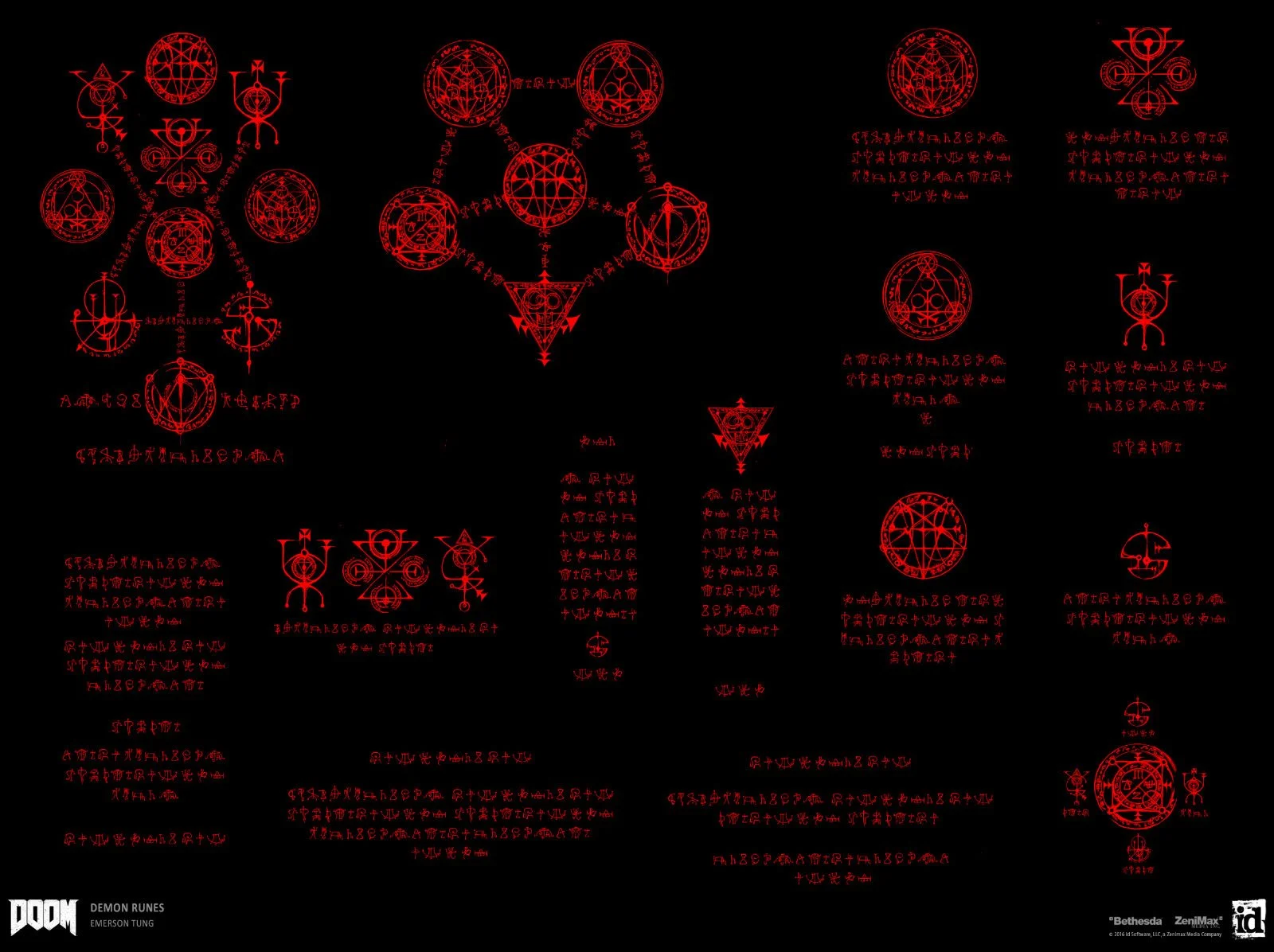 DOOM (2016) Concept Art — Emerson Tung
