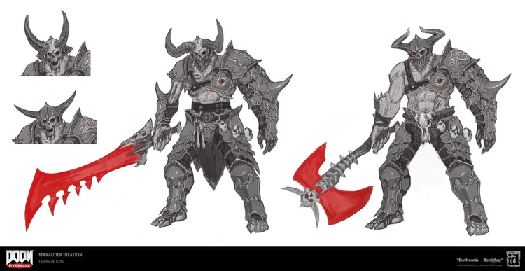 DOOM Eternal Concept Art — Emerson Tung