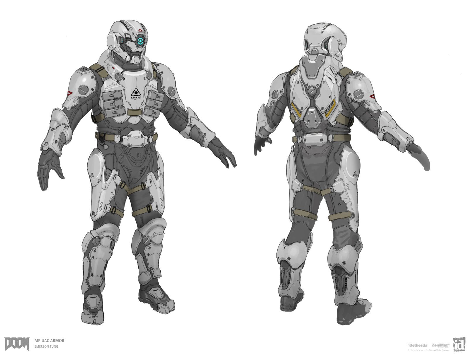DOOM (2016) Concept Art — Emerson Tung