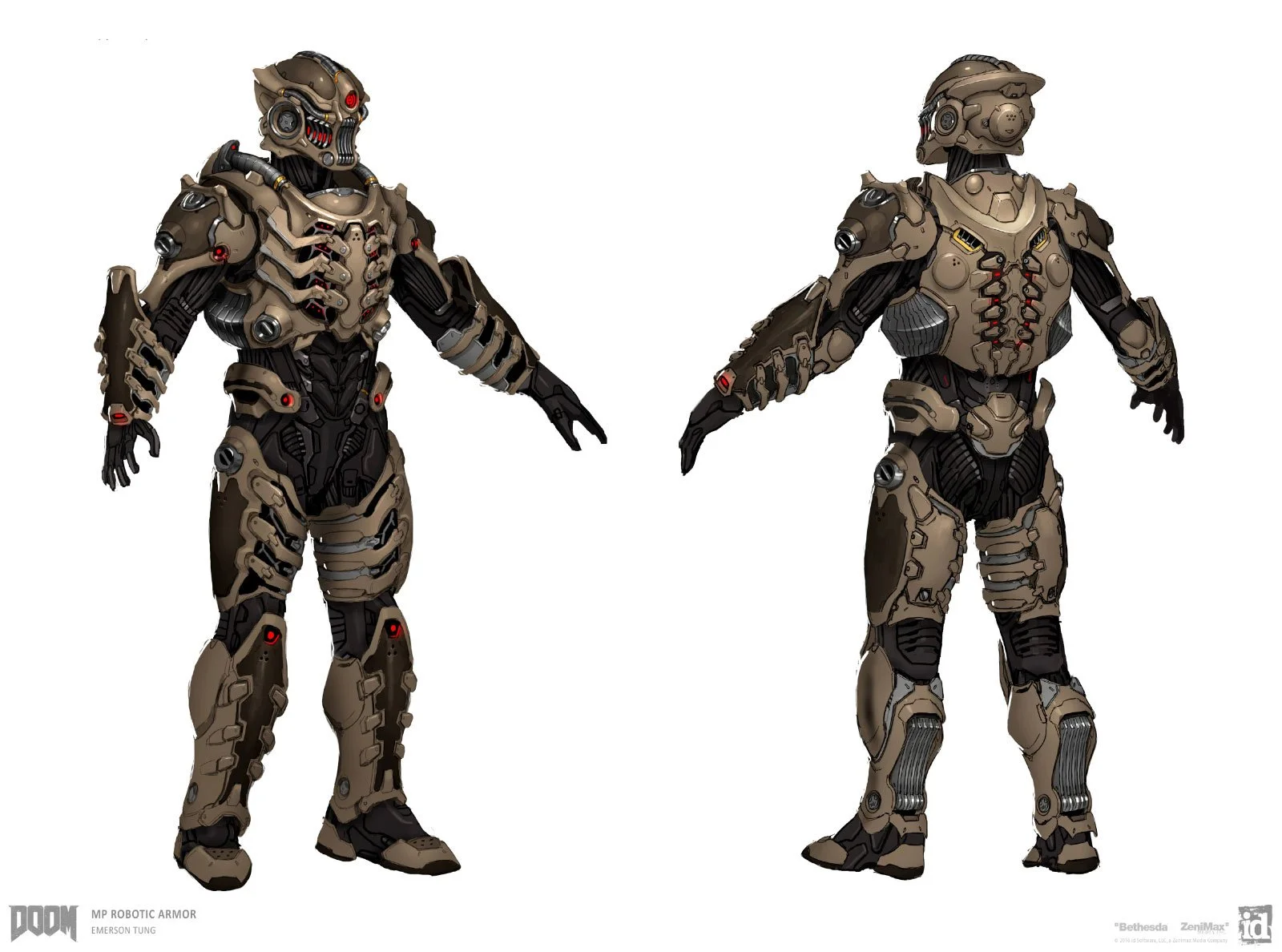 DOOM (2016) Concept Art — Emerson Tung