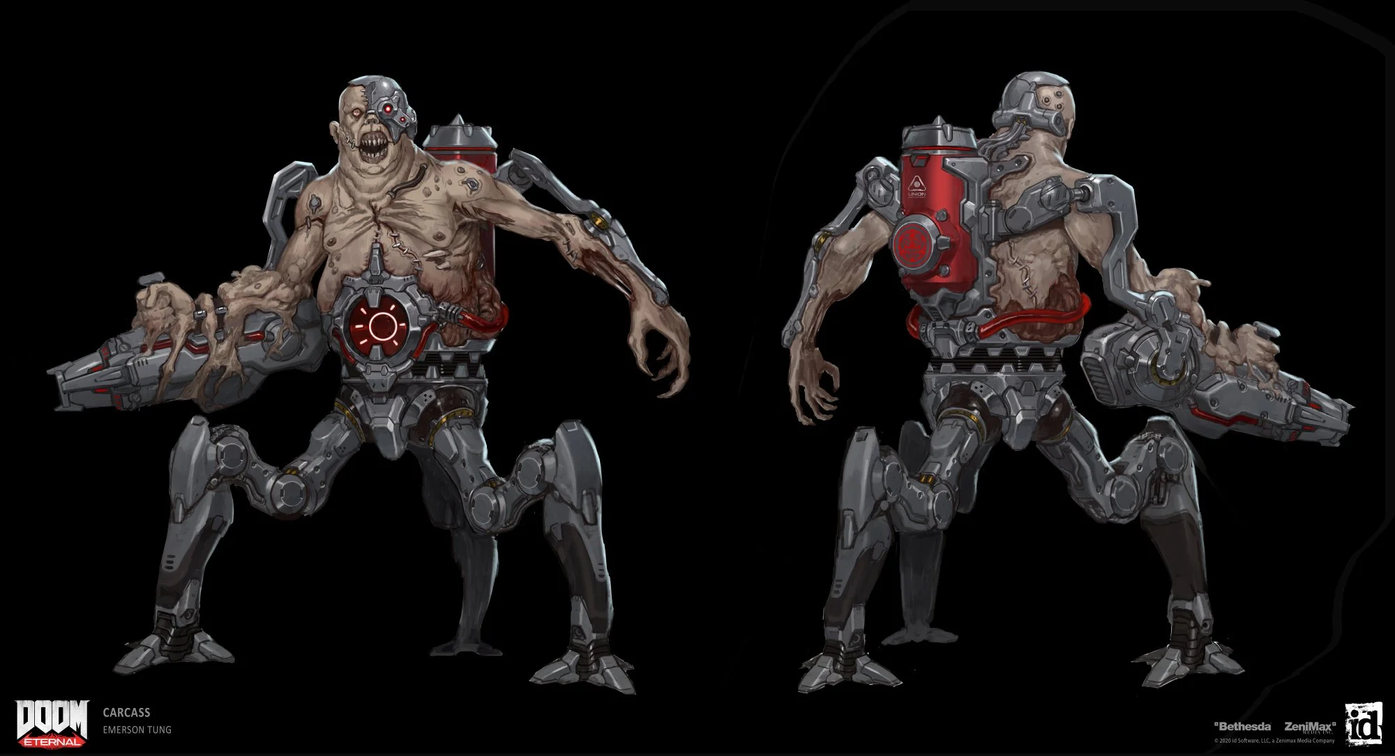 DOOM Eternal Concept Art — Emerson Tung