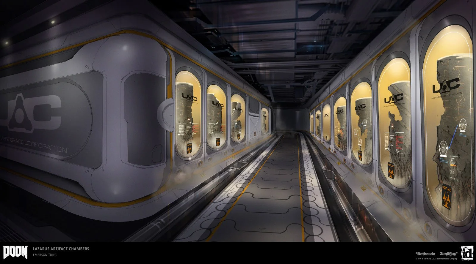 DOOM (2016) Concept Art — Emerson Tung
