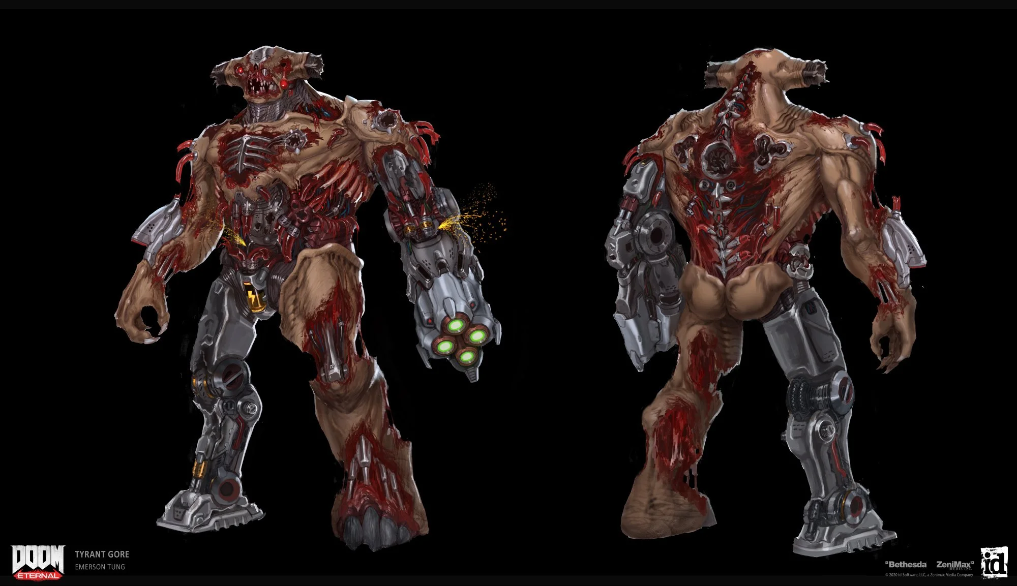 DOOM Eternal Concept Art — Emerson Tung