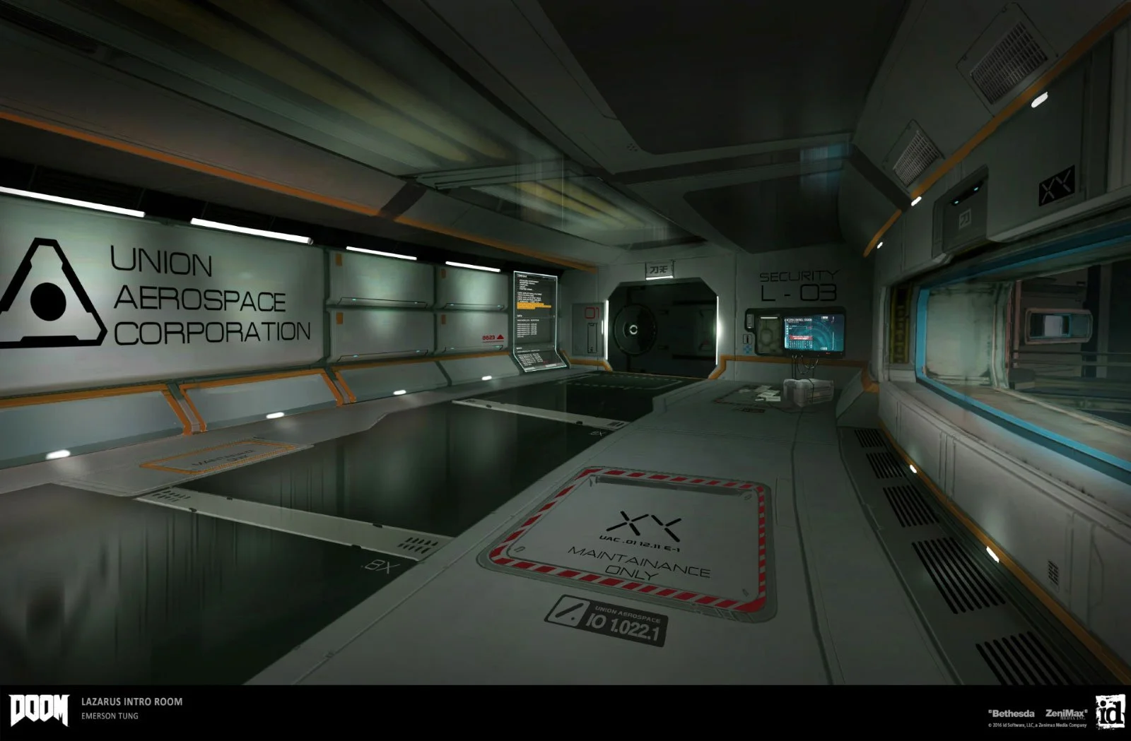 DOOM (2016) Concept Art — Emerson Tung