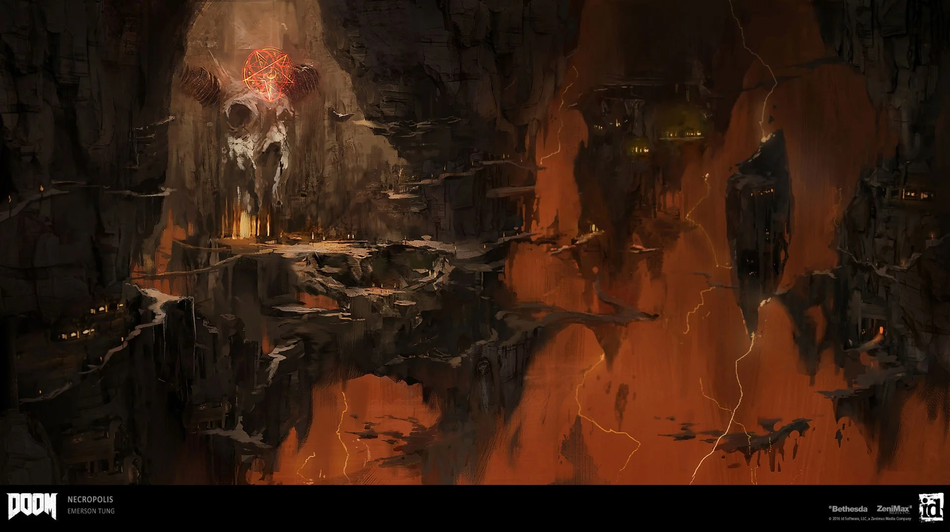DOOM (2016) Concept Art — Emerson Tung