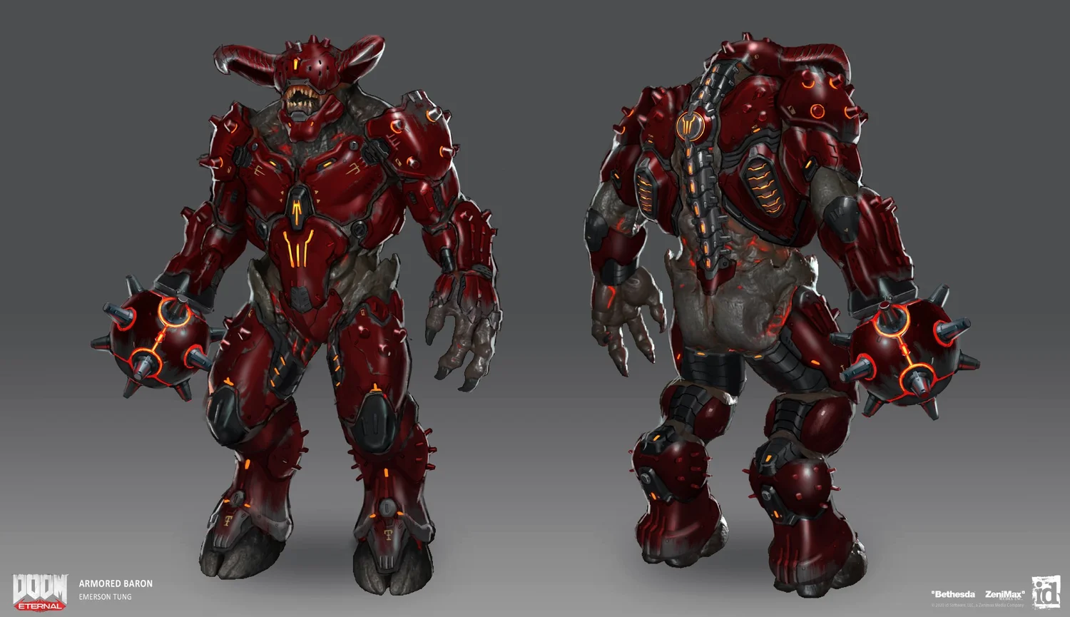 DOOM Eternal Concept Art — Emerson Tung