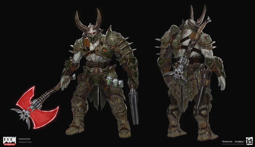 DOOM Eternal Concept Art — Emerson Tung