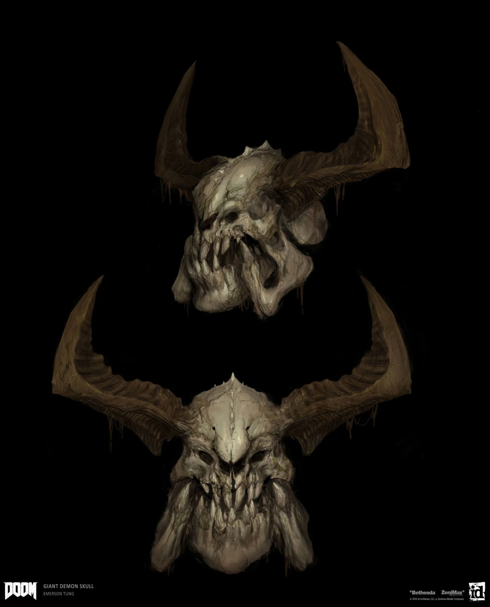 DOOM (2016) Concept Art — Emerson Tung