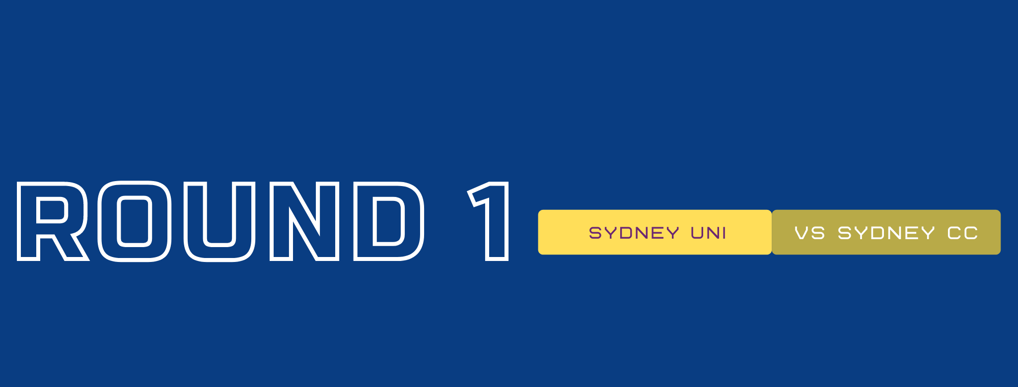 Match Reports - Round 1 vs Sydney Cricket Club — Sydney Uni Cricket