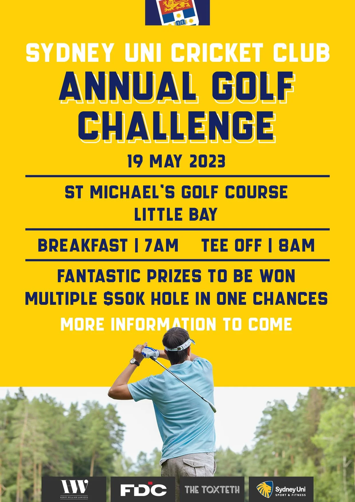 2023 Annual Golf Challenge — Sydney Uni Cricket