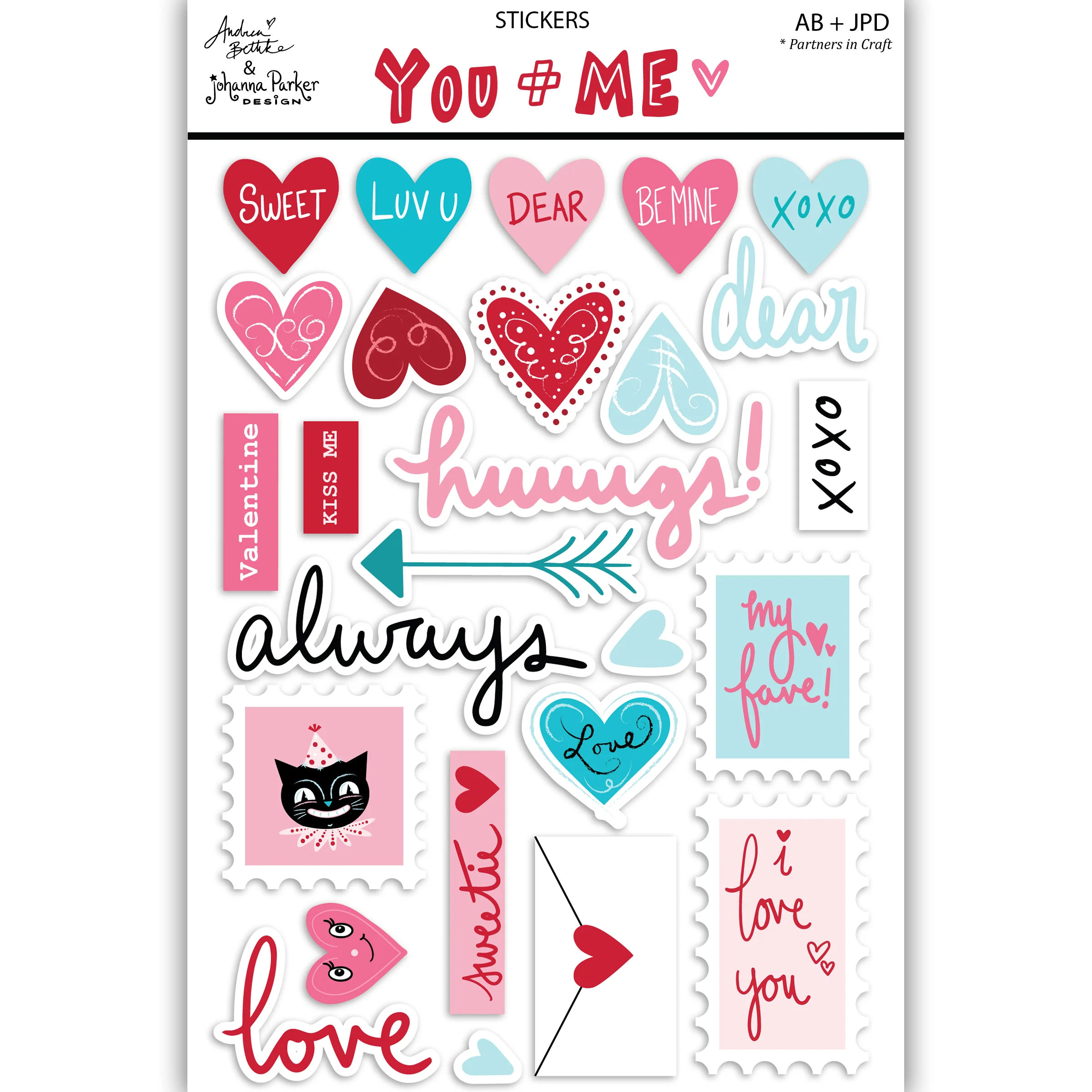 Paper Anniversary Stickers 5x7 Sticker Sheet couple stickers Be Mine ...