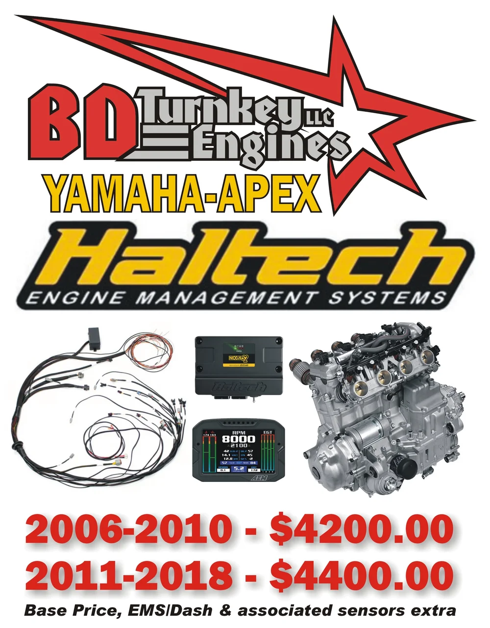 -HALTECH EFI - Apex — BD Turnkey Engines LLC