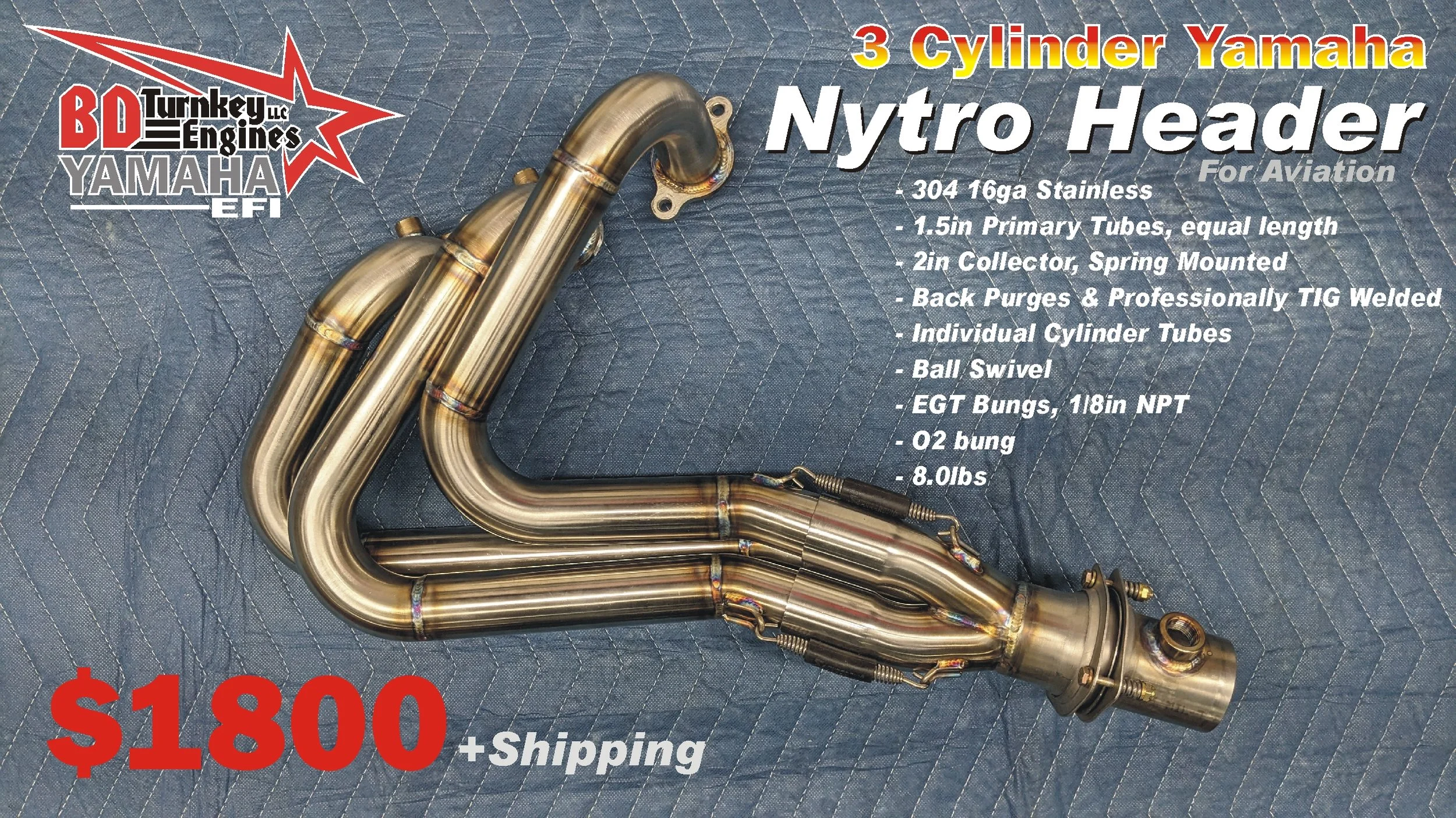 -Header, Nytro — BD Turnkey Engines LLC
