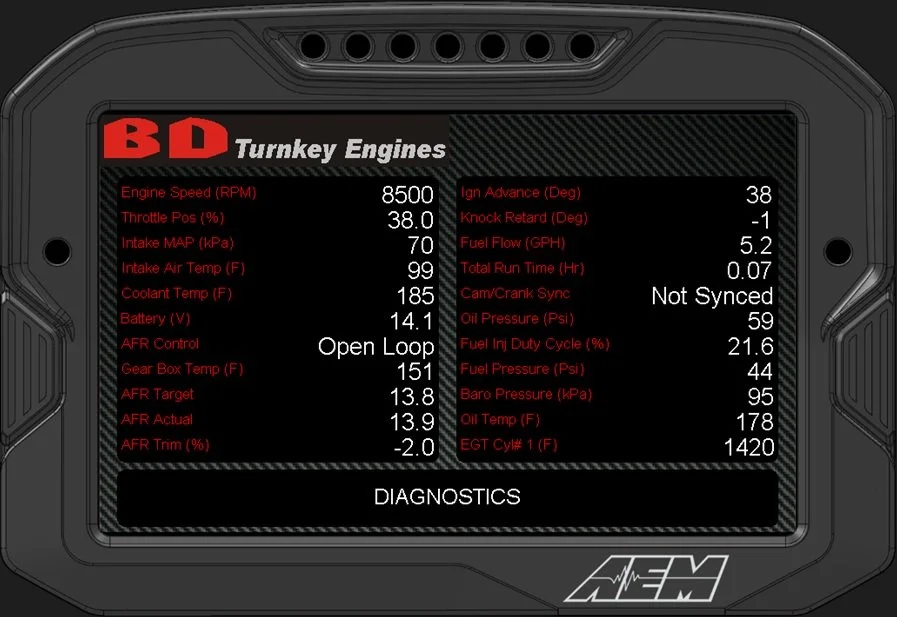 -AEM EFI Apex — BD Turnkey Engines LLC