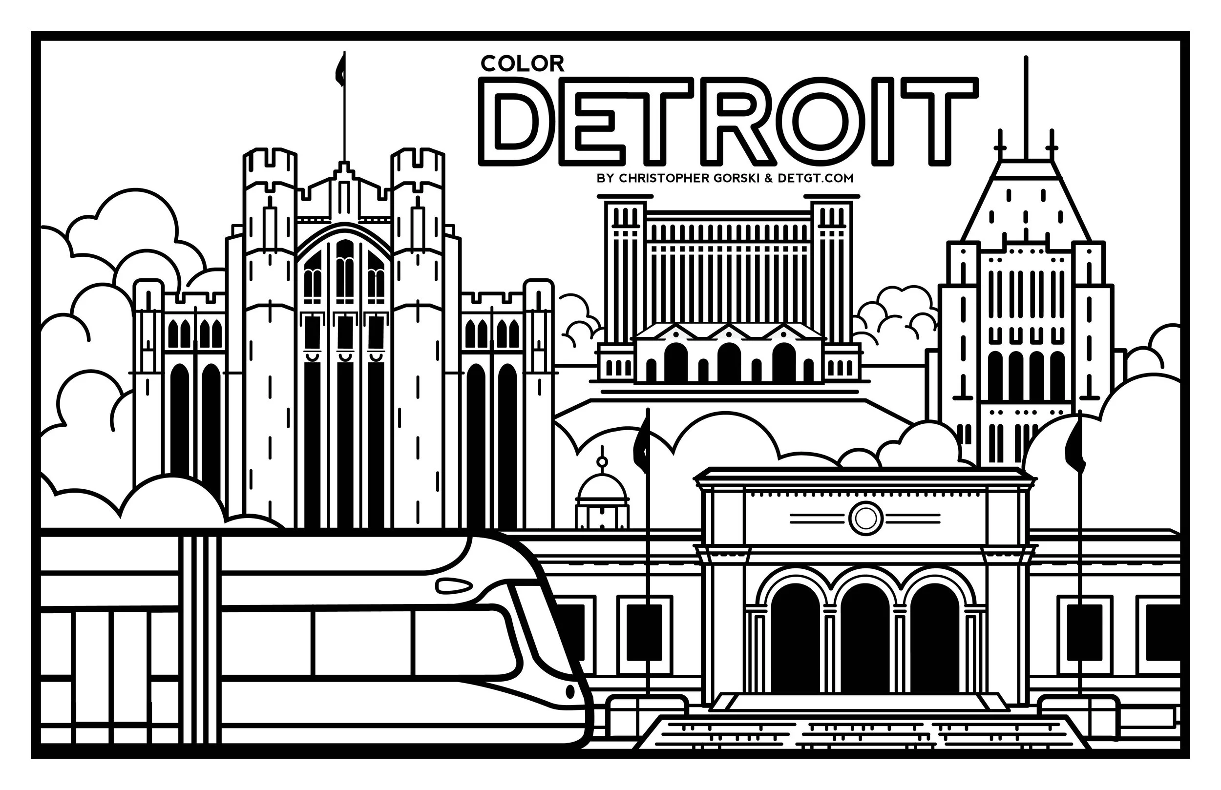Michigan University Coloring Pages