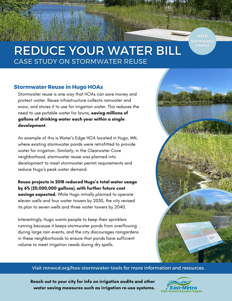 HOA Stormwater Tools — Washington Conservation District