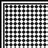 Victorian style sheeted mosaic tiles - black and white plus a range of ...
