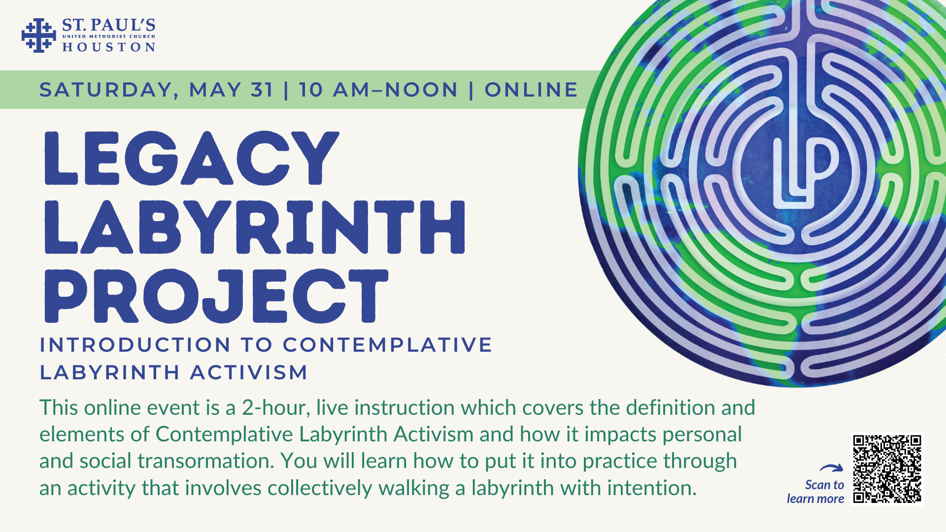 Legacy Labyrinth Project - Introduction to Contemplative Labyrinth Activism — St. Paul's United ...