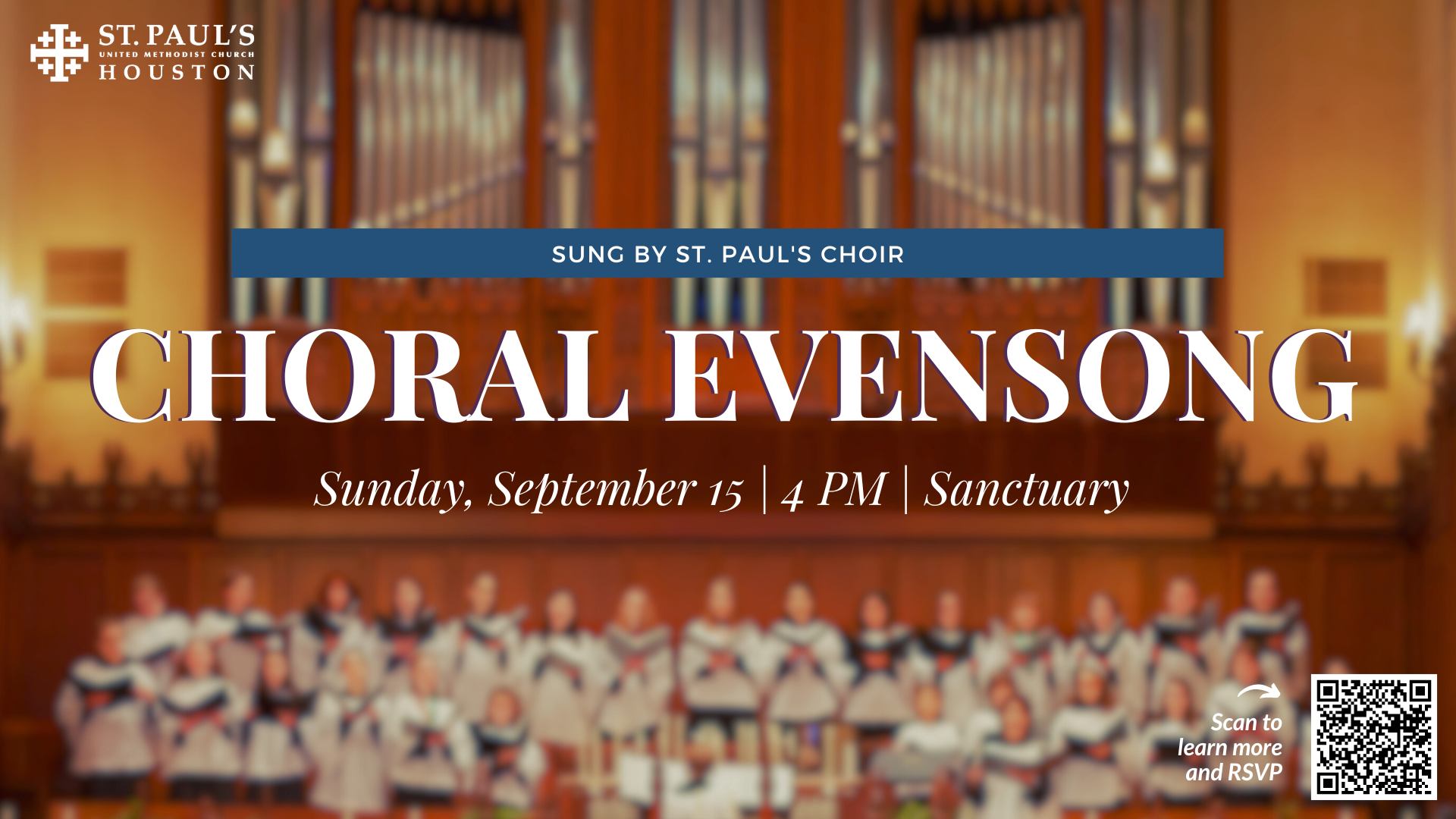 Choral Evensong — St. Paul's United Methodist Church