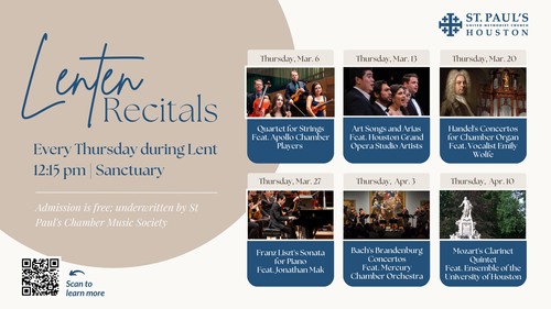 Lenten Recital: Quartet for Strings — St. Paul's United Methodist Church
