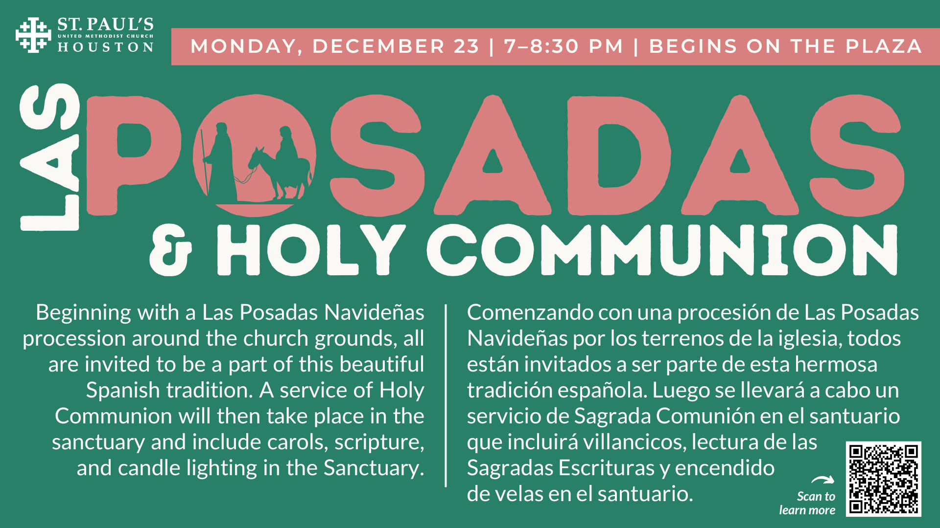 Las Posadas & Holy Communion — St. Paul's United Methodist Church