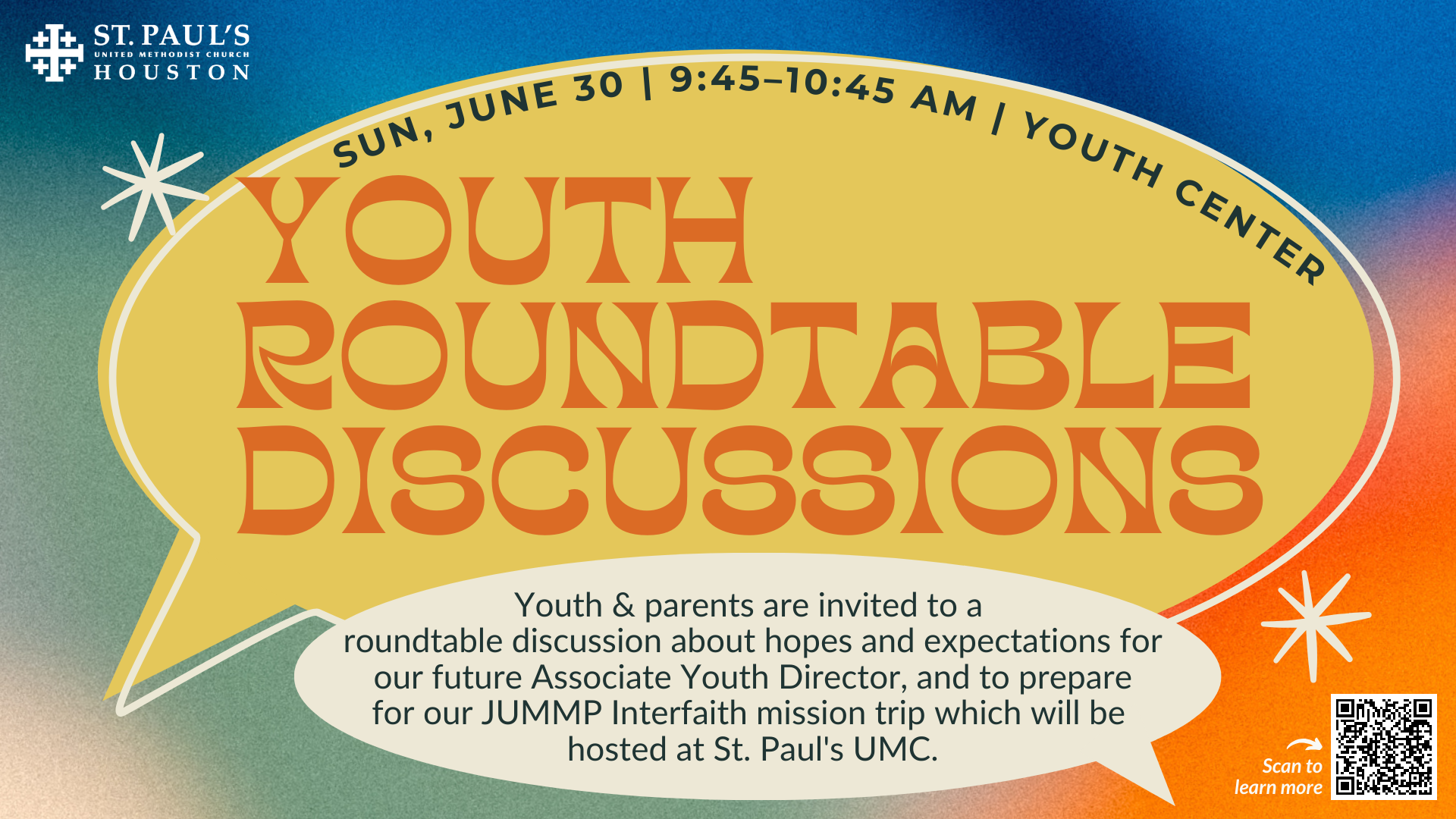 Children's Ministry — St. Paul's United Methodist Church