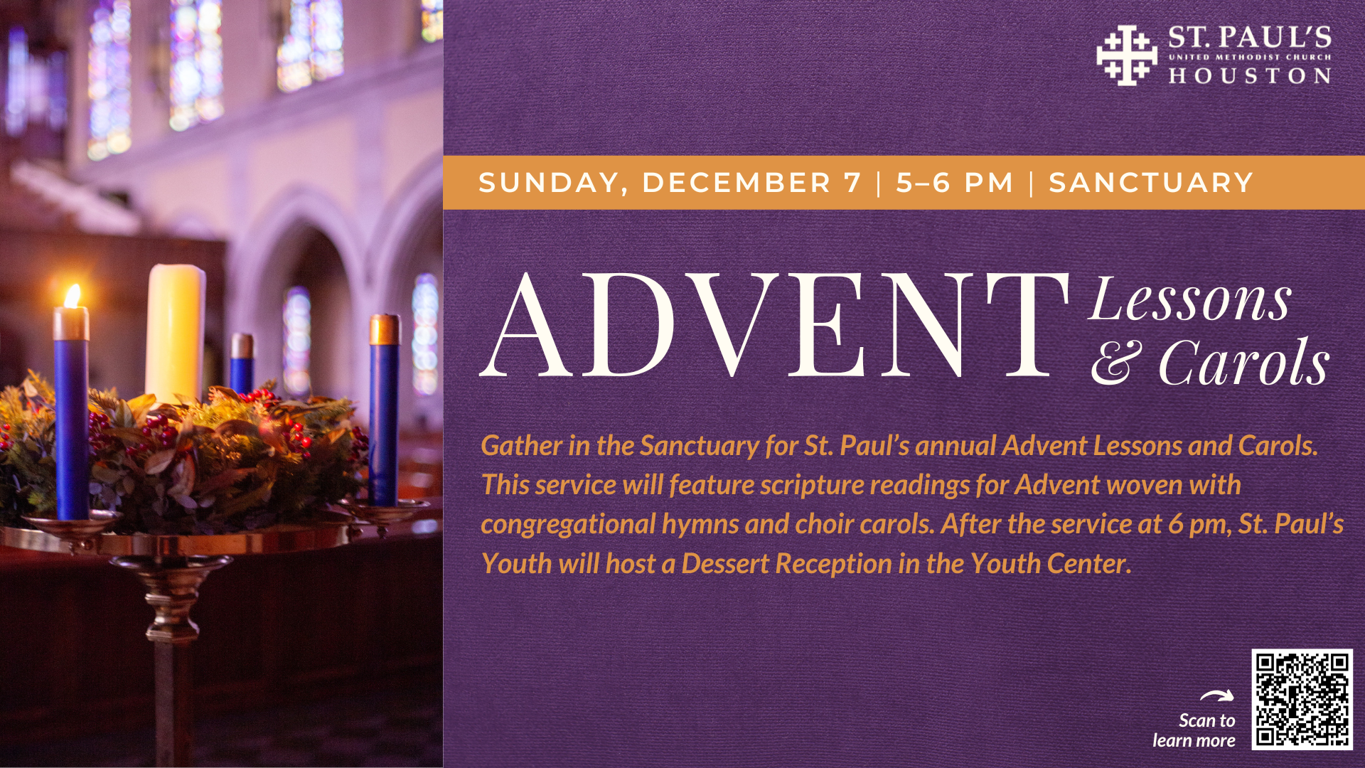 Advent Lessons and Carols — St. Paul's United Methodist Church