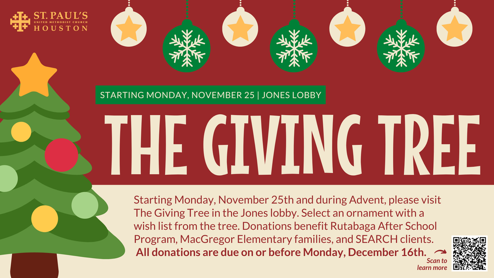 The Giving Tree — St. Paul's United Methodist Church