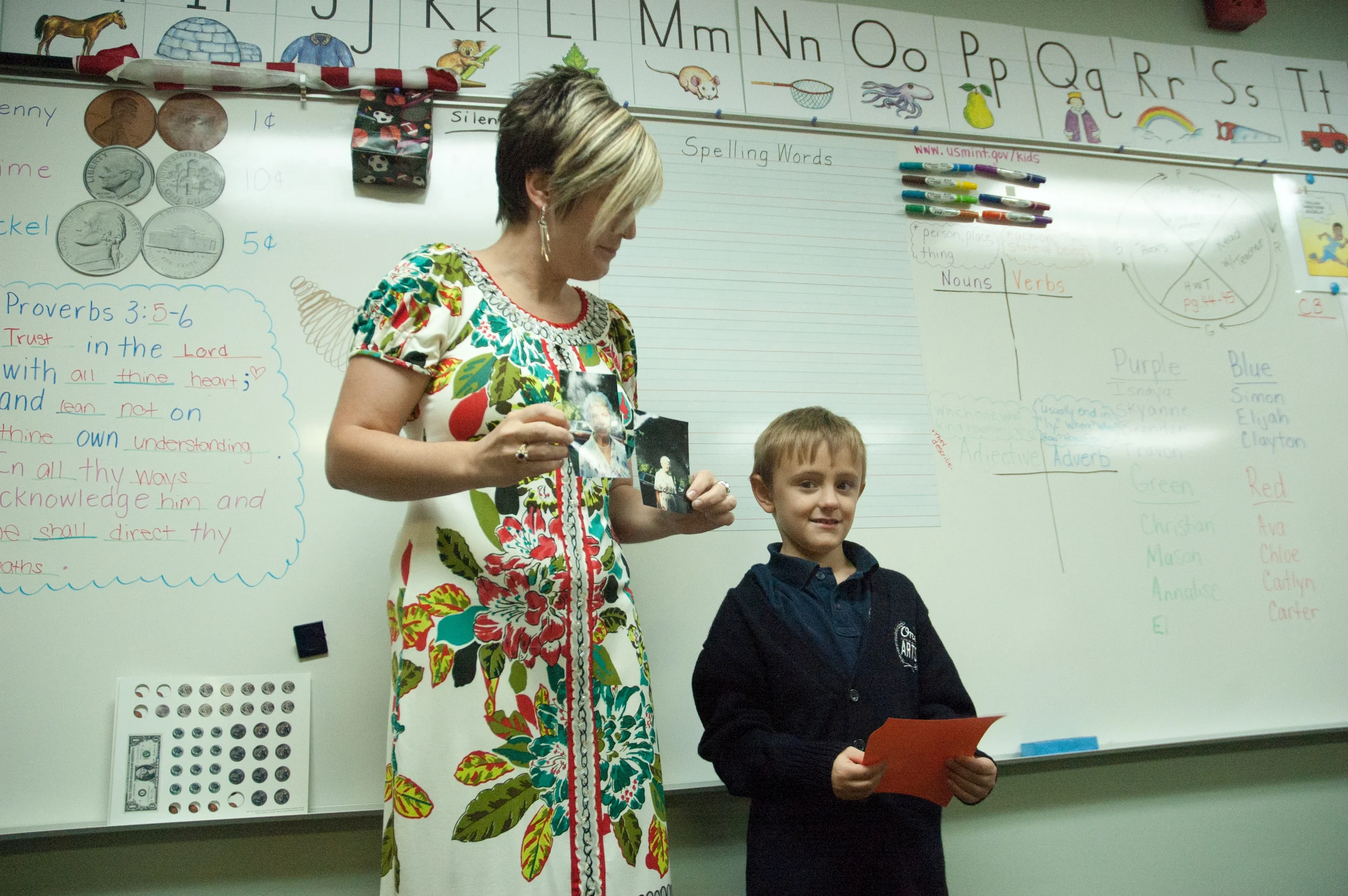 First Grade Family History Project — One School of The Arts | Central ...