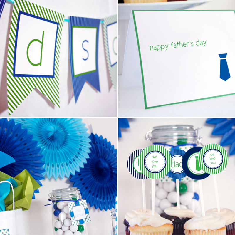 Father's Day Party Printables — Kristi Murphy | DIY Blog