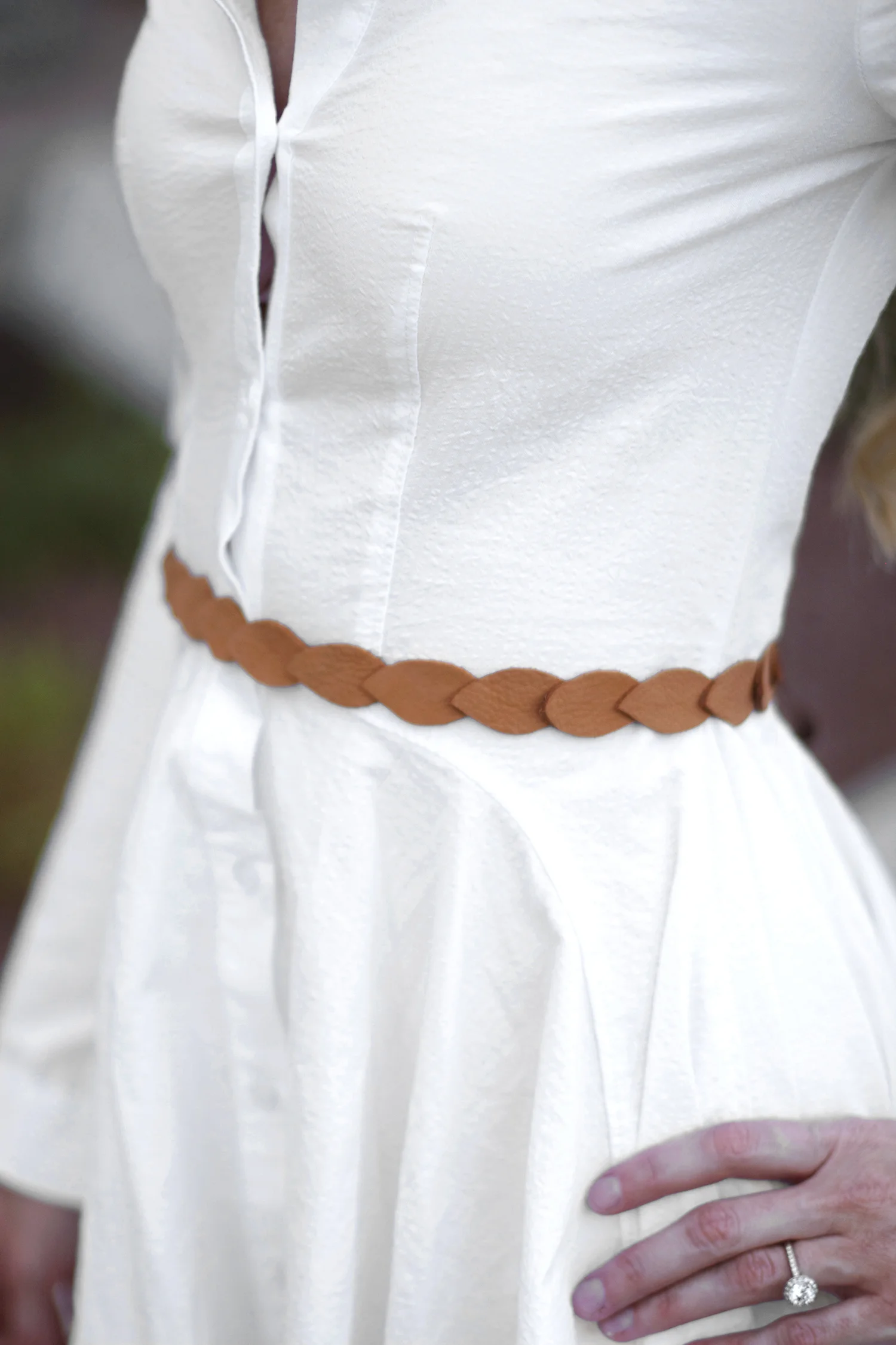 DIY Petal Belt with Cricut — Kristi Murphy | DIY Blog