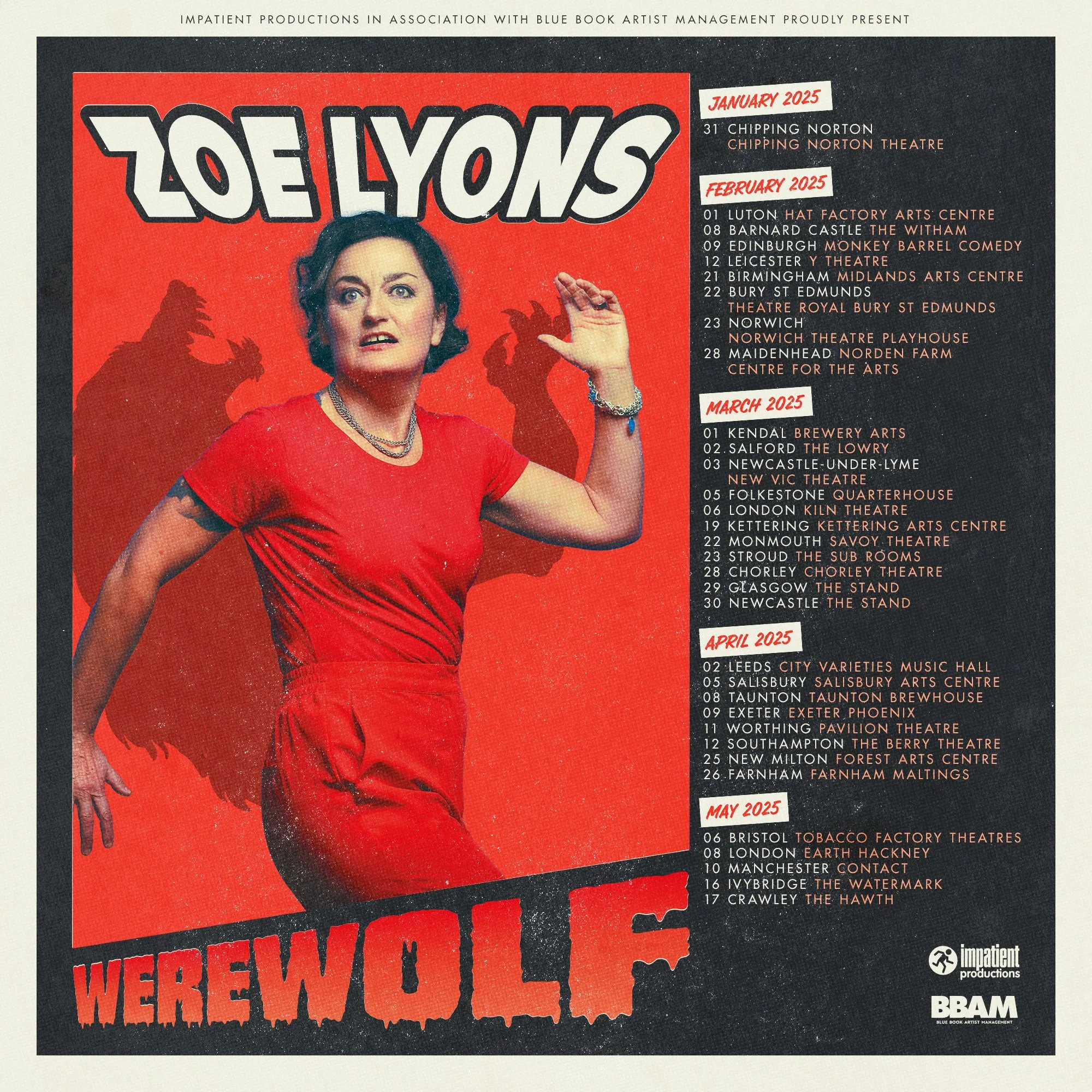 zoe lyons: werewolf — impatient productions