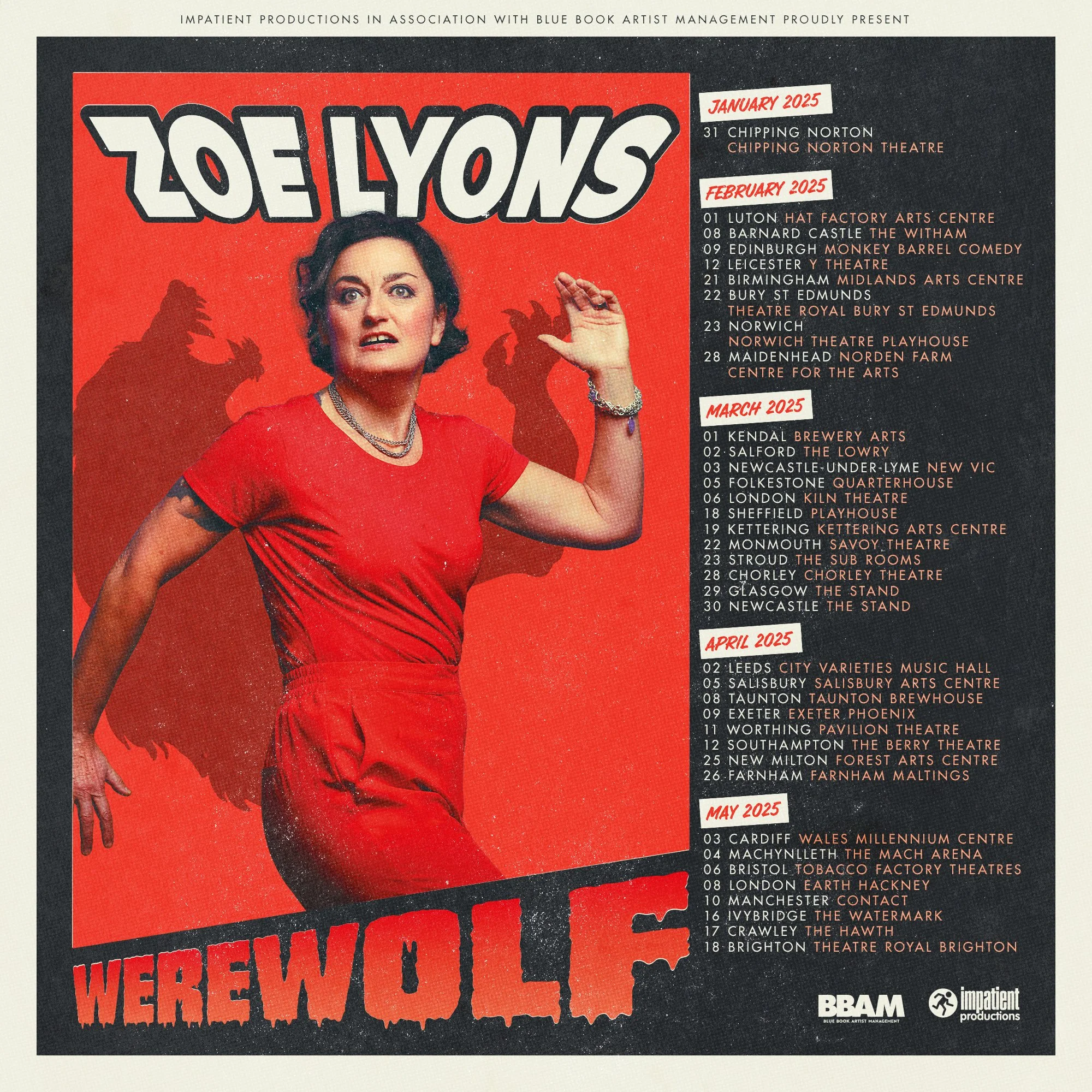 zoe lyons: werewolf — impatient productions