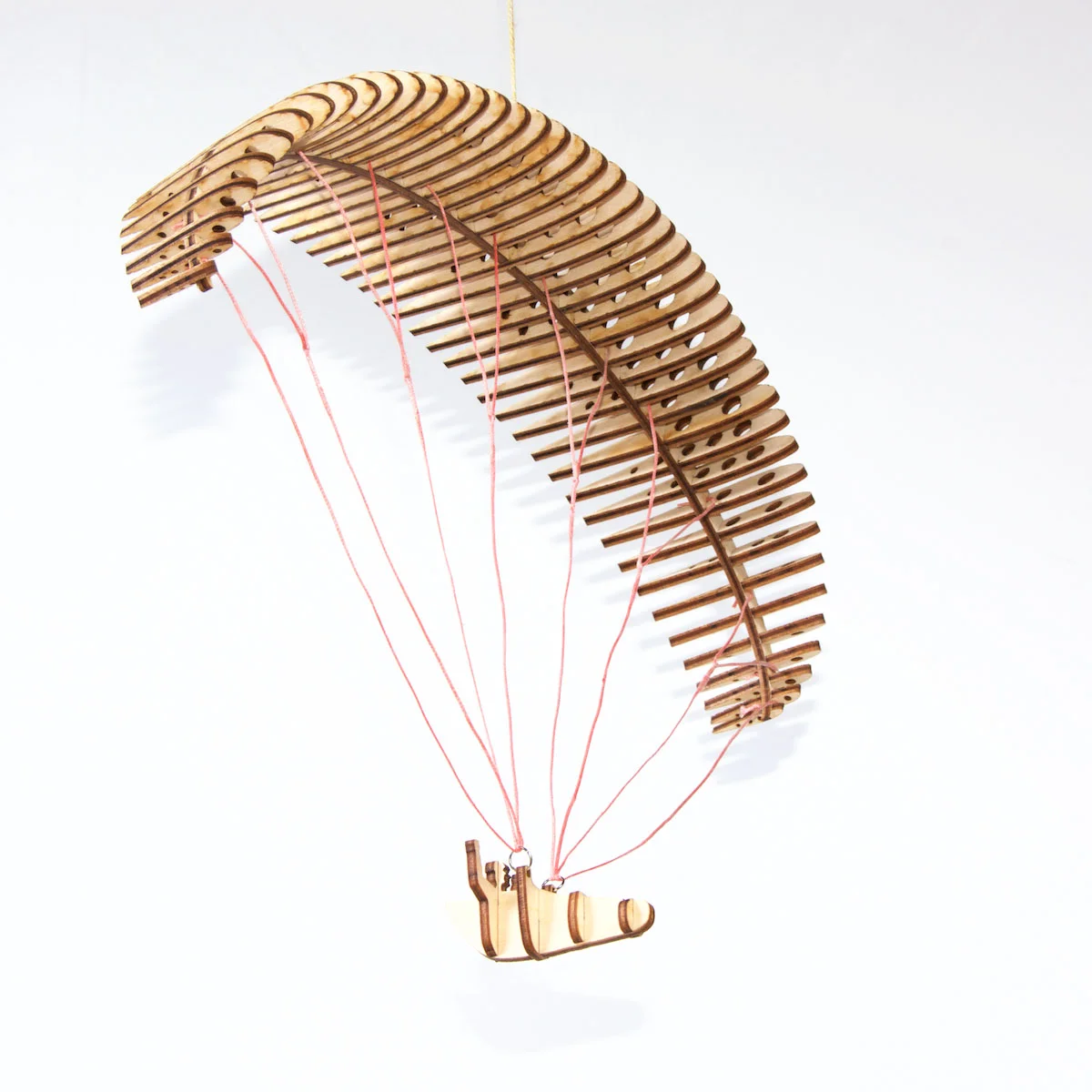 Paraglider Model - 12" — s k i v v i e ' s laser cut goodness