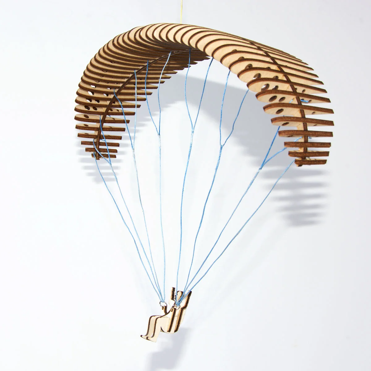 Paraglider Model - 12" — s k i v v i e ' s laser cut goodness