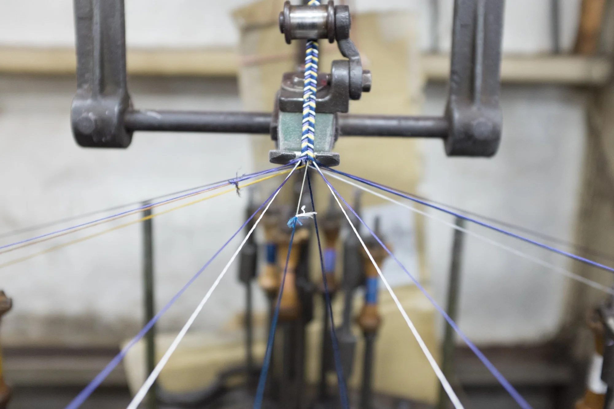 The Kumihimo Braiding Method | Workshop Visit - Native & Co | Japanese ...