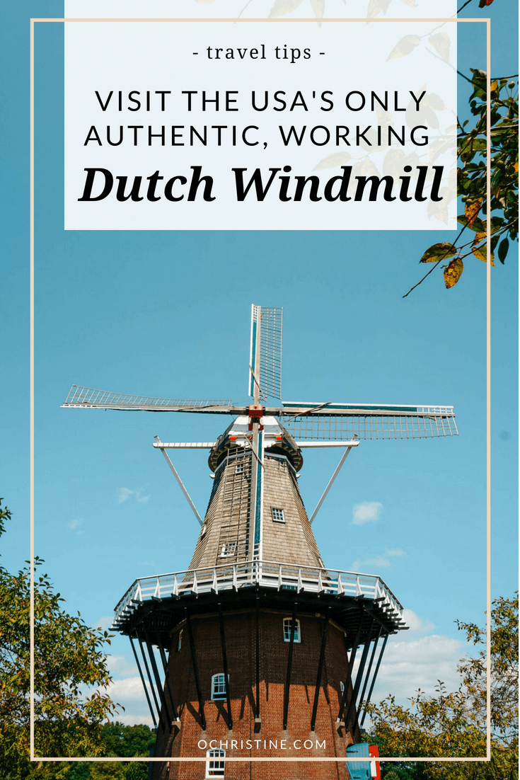 This Midwest Island is Home to America's Only Authentic, Working Dutch ...