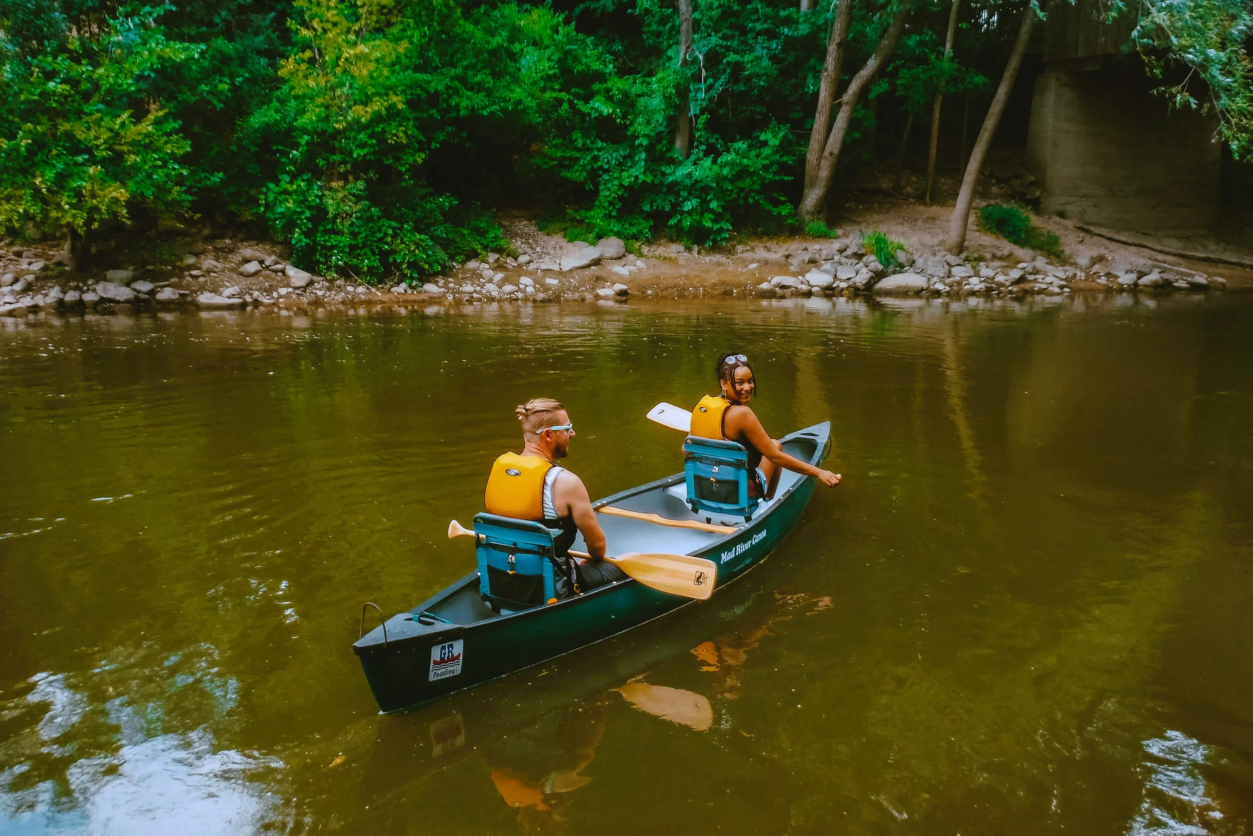 Photo Story: Canoeing Down the Grand River