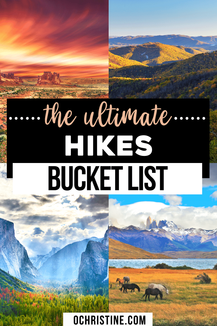 42 Beautiful Places to Hike Around the World (All Fitness Levels)