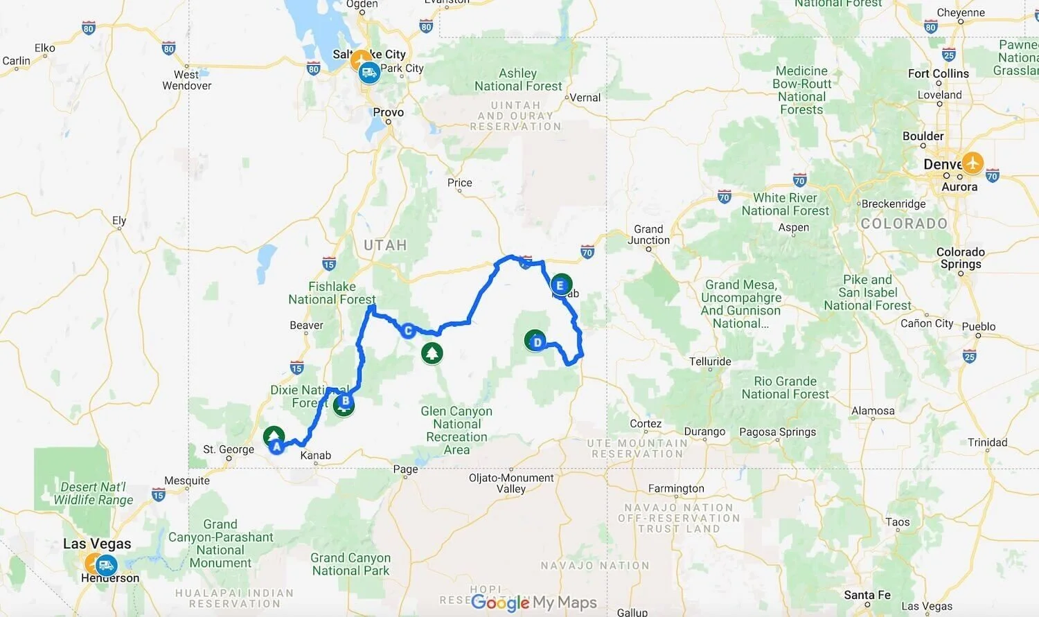 Use this Mighty 5 road trip route to visit every Utah National Park
