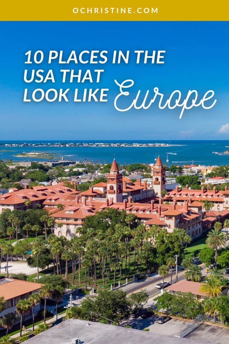 10 Pretty US Cities That Look Like Europe