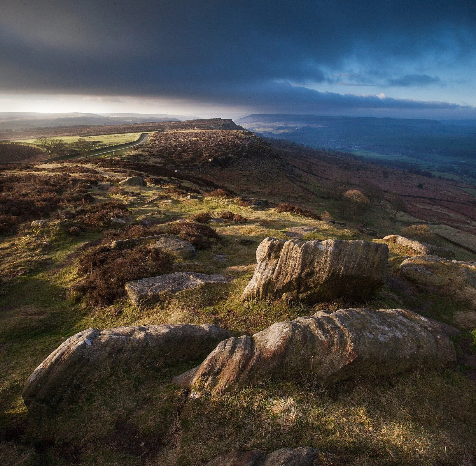 Derbyshire and Peak District landscape and woodland photography