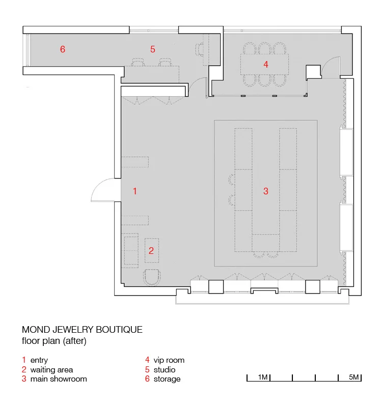 Jewelry Studio Floor Plans