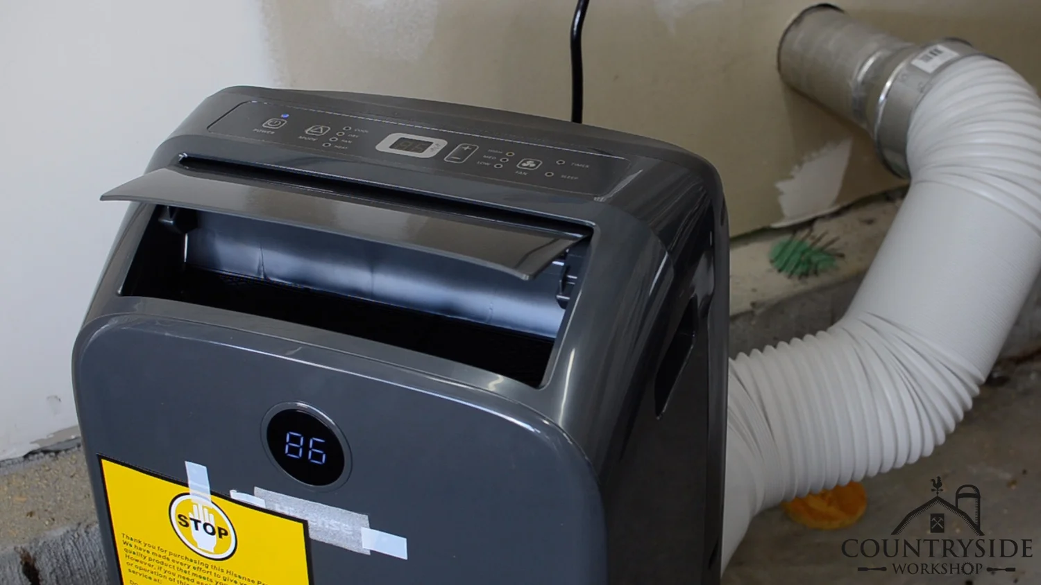 Permanently Install a Portable A/C — Countryside Workshop