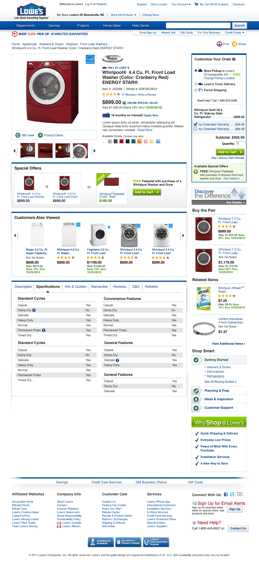 Lowe's Redesign — josh abe