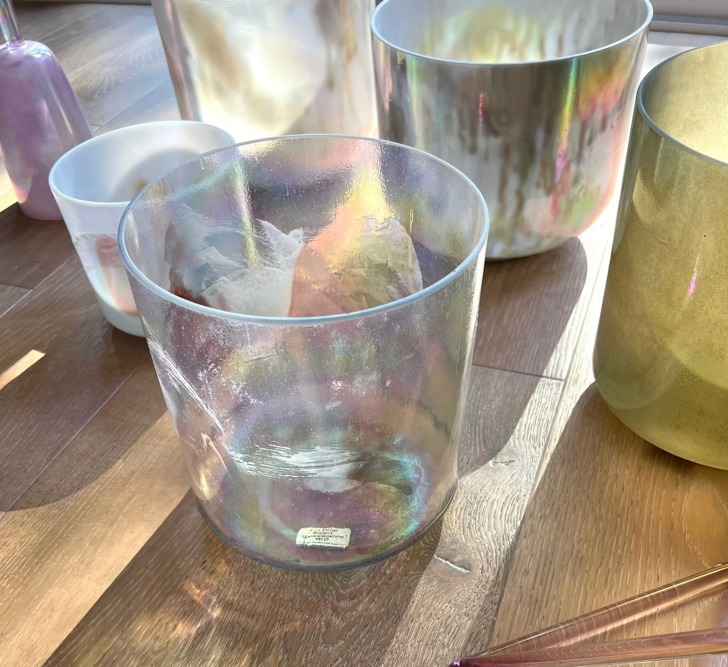 Crystal Singing Bowls — Jeralyn Glass